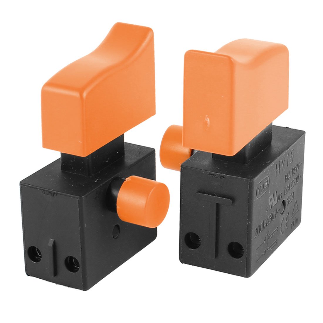 durable service 2 Pcs HY15 Latching NO+NO DPST Switch 18A 125V 12A/2A ...