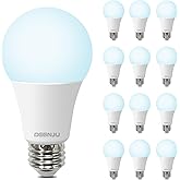 DEGNJU LED Light Bulbs, 100 Watt Equivalent LED Bulbs A19, 5000K Daylight Light Bulbs, E26 ...
