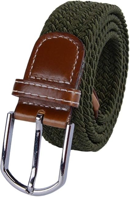 Lanceyy Correa Militar Para Hombre Correa Trenzada Lona Unisex Elástica ...