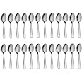 Amazon.com: 24-Piece Dinner Spoons Set, Funnydin 6.7" Stainless Steel ...