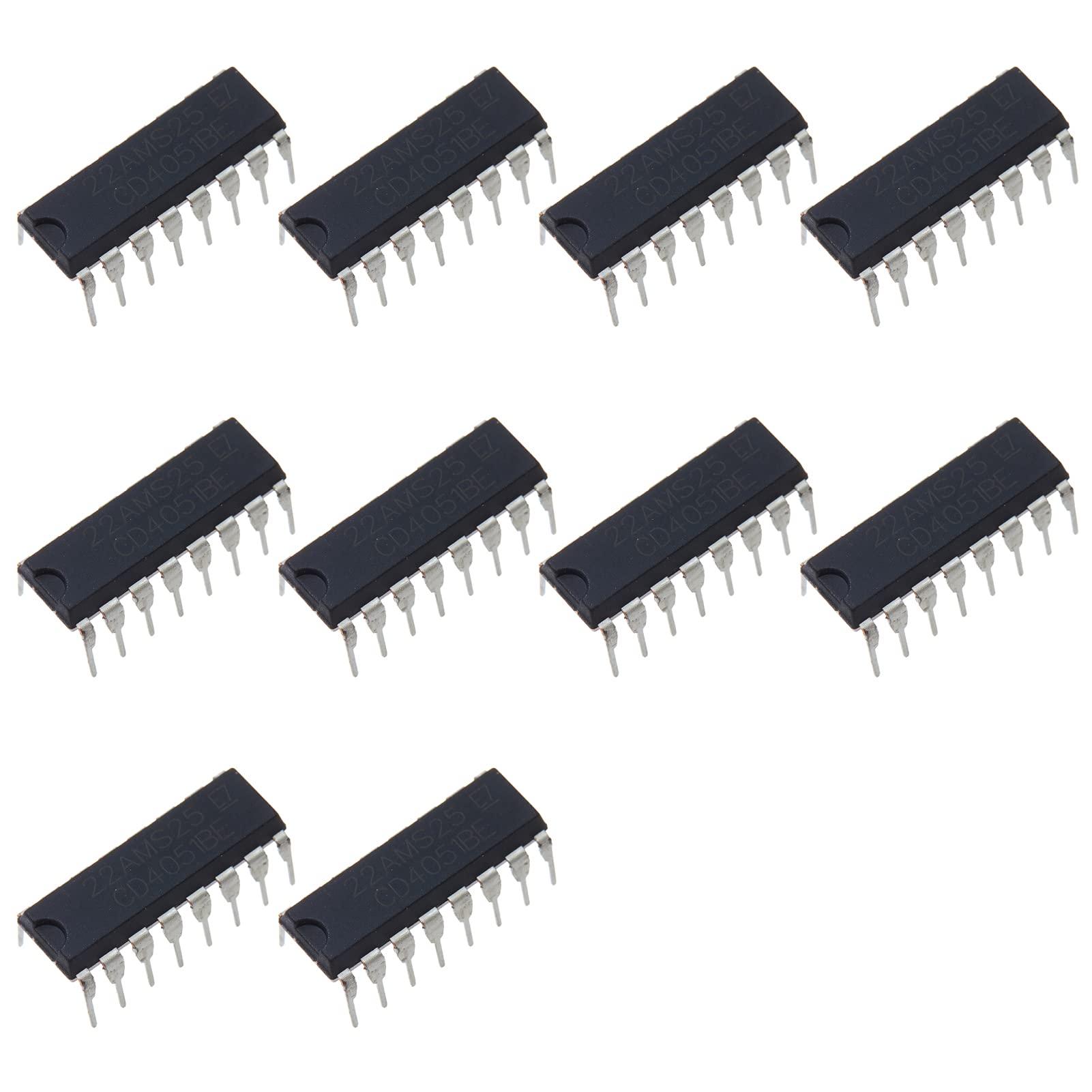 Mua 10pcs CD4051 4051 CMOS Analog Multiplexers/Demultiplexers Single 8-Channel with Logic Level ...