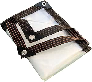 LXXTI Presenning transparent kraftig presenning, vattentät plast poly ...