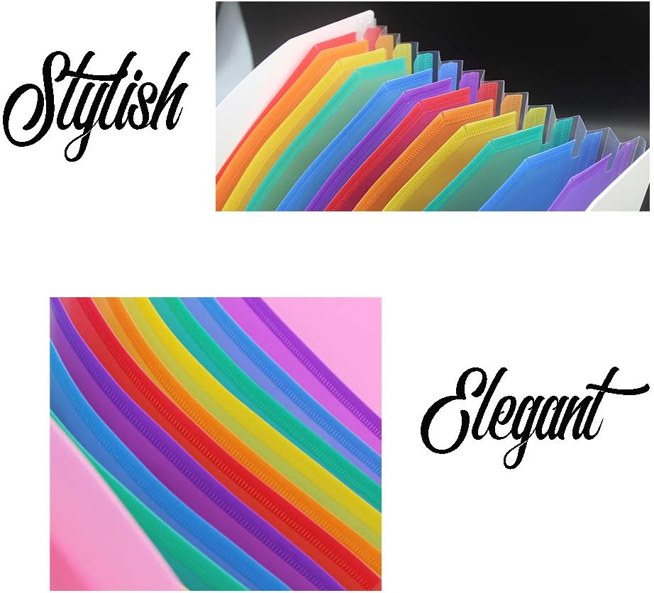 CHULAI 13 Pockets Expanding File Folder Accordion File Organizer ...