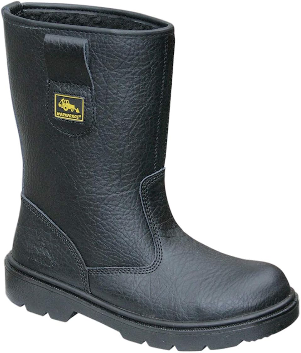 Mens Workforce WF27 Safety Work Steel Toe Cap Boots: Amazon.co.uk ...