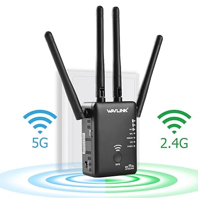 WiFi Extender,WAVLINK 1200M High Power WiFi Range India | Ubuy