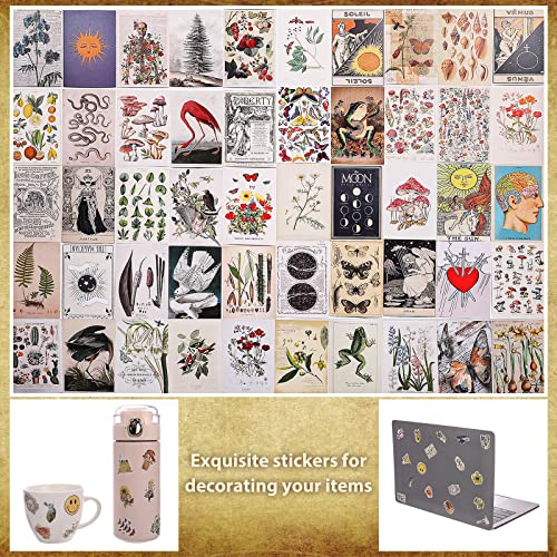 OUTMONLY Vintage Wall Collage Kit for Wall Aesthetic,70 pcs 4x6 inch ...