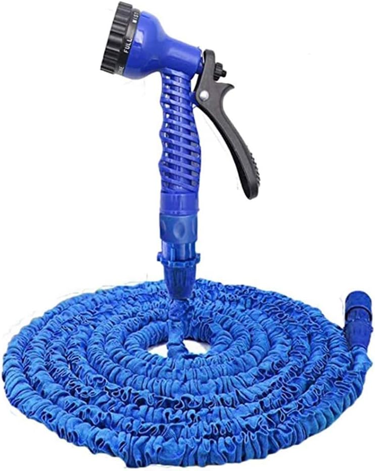 Garden Hose Telescopic Garden Hose 7 Function Spray Gun Lightweight And ...