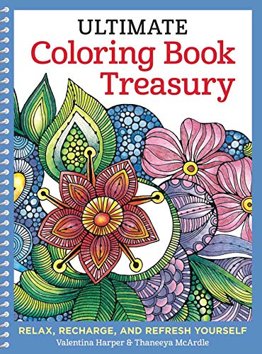 Amazon.com: Ultimate Coloring Book Treasury: Relax, Recharge, and ...
