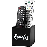 Amazon.com: COOLEX Remote Control Holder, Acacia Wooden Tv Remote ...