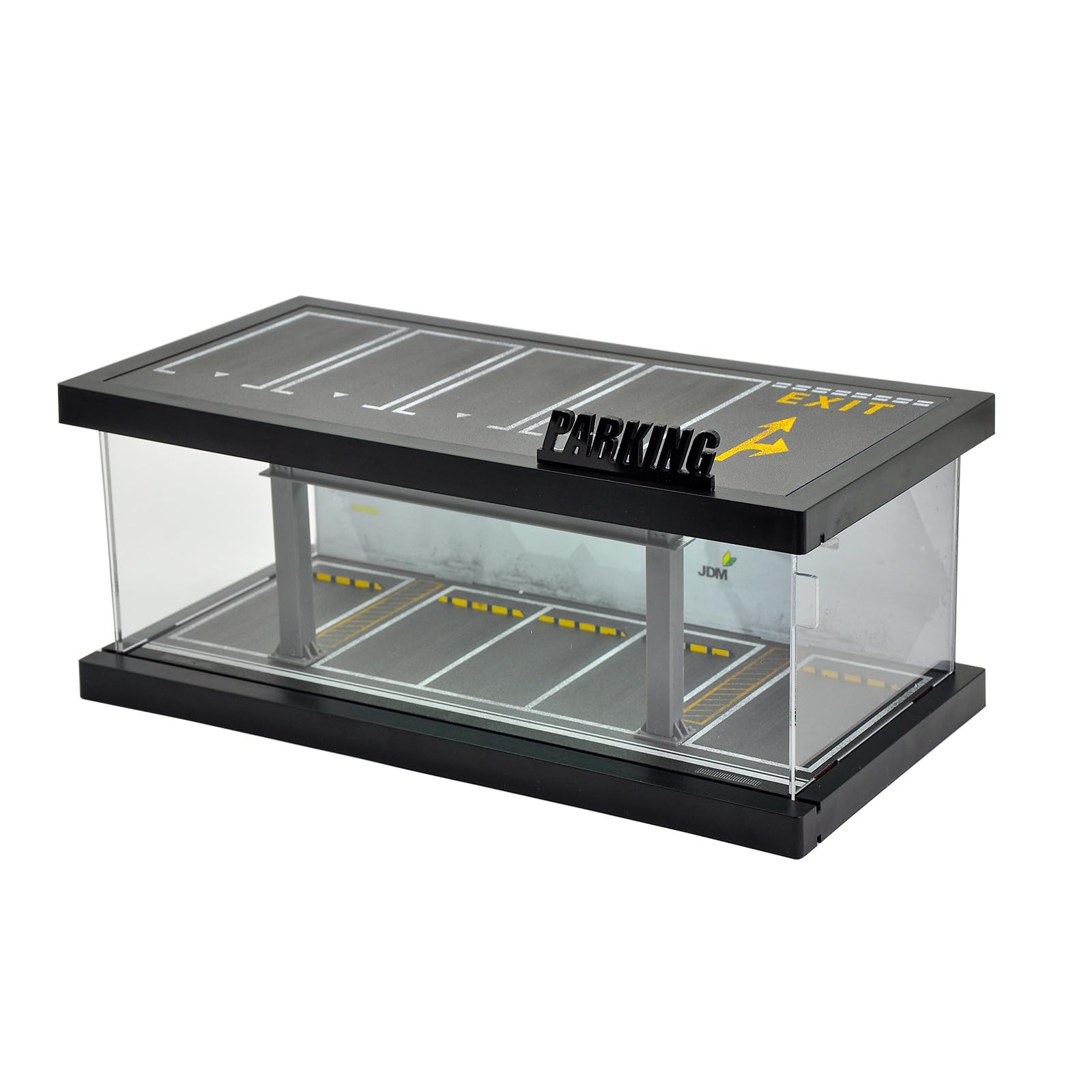 1/64 Scale Model Car Display Case - 1:64 Garage Display Case with Clear ...