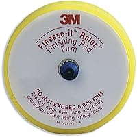 Amazon.com: 3M 14736U Finesse-It Roloc Finishing Disc Pad, 3" , Yellow : Automotive