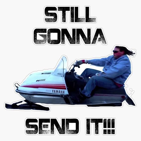 Amazon.com: LAD Studio Still Gonna Send It Larry Enticer Meme Tee Shirt ...