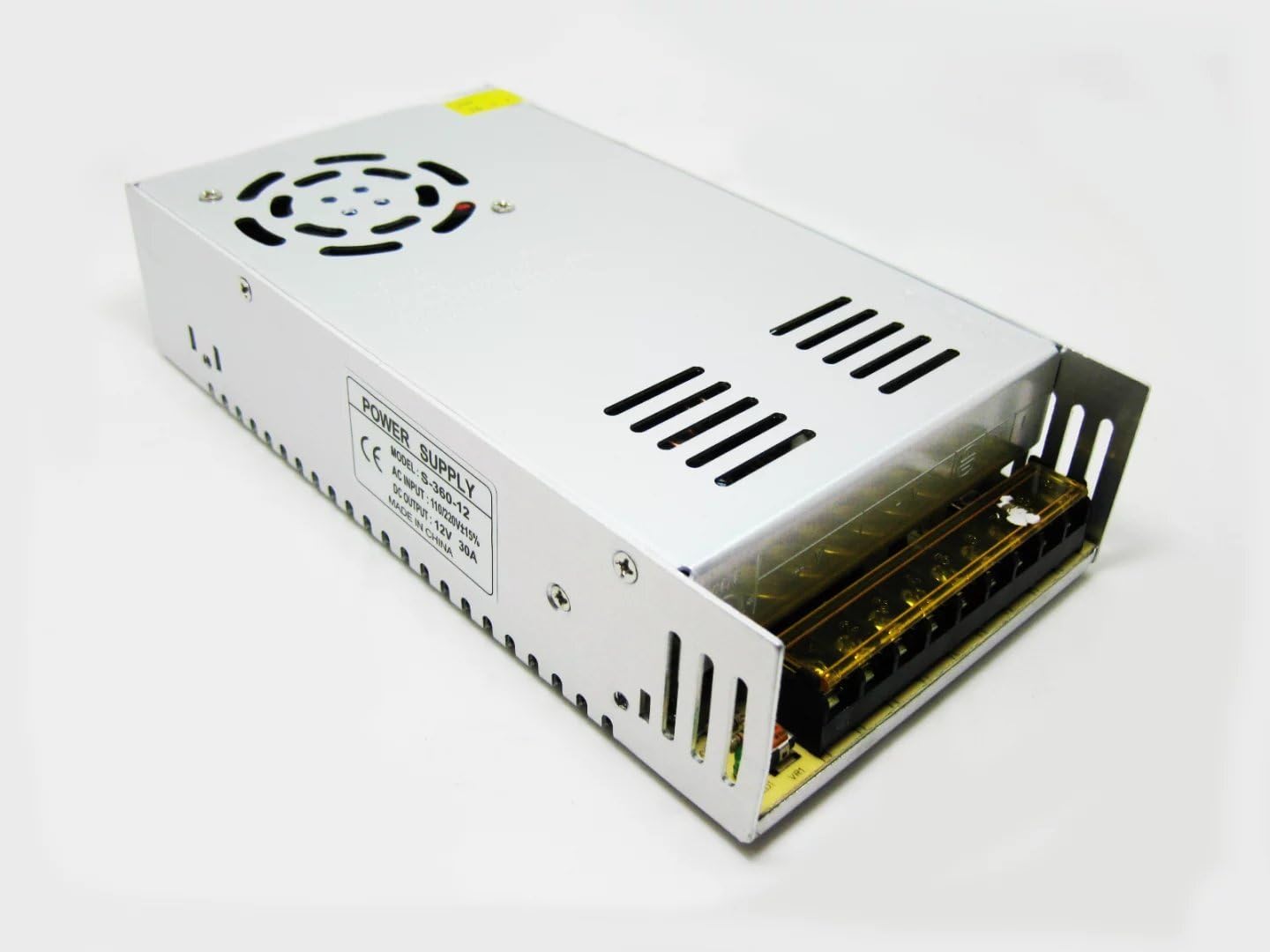 Amazon.com: 12v Dc 30a 360w Regulated Switching Power Supply: Electronics