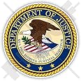 Amazon.com: US Department of Justice Seal DOJ United States of America ...