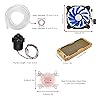 ASHATA PC Water Cooling Kit,Universal Water Cooling Radiator,Tubing ...