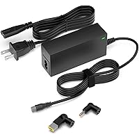 65W 45W Universal Laptop Charger for Lenovo, 2 in 1 Power Adapter 4.0 ...