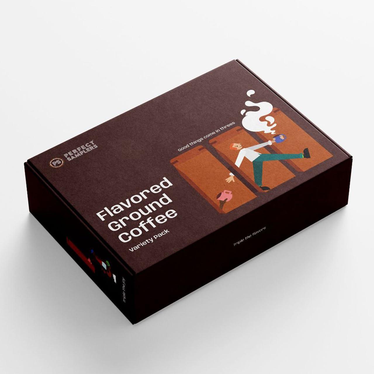 Mua Flavored Ground Coffee Gift Box Variety Pack, Twix, Baileys ...