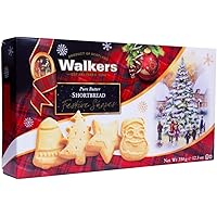 Amazon.com : Walkers Shortbread Festive Shapes in Holiday Box, 12.3 ...