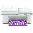HP DeskJet 4155e All-in-One Wireless Color Printer, with bonus 3 months free Instant Ink with ...