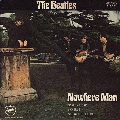 the beatles nowhere man ep CD Covers