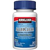 Amazon.com: Kirkland Signature AllerClear, 365 Tablets : Health & Household