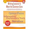 Amazon.com: Writing Lessons To Meet the Common Core: Grade 1: 18 Easy ...
