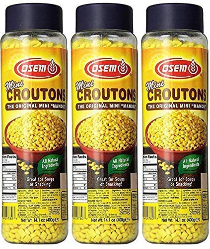 Osem Mini Mandel Croutons, 14.1 oz, 3 pk Food, Beverages Tobacco Food ...