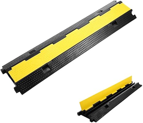 Nisorpa Rubber Cable Protectors Road Ramp Protector Trunking Rubber ...