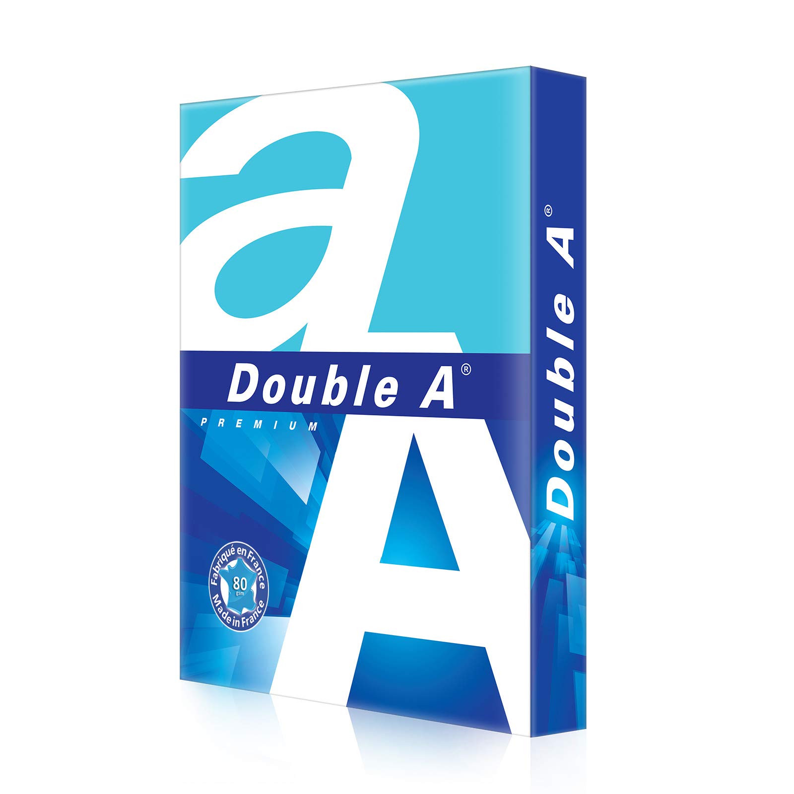 Double A, A4 Ream Paper, A4 80 gsm, 1 Ream, 500 Sheets, White- Buy ...