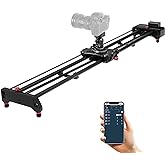 Amazon.com : Neewer Motorized Camera Slider, 31.5-inch 2.4G Wireless ...