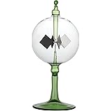 Amazon.com: Yiluren Solar Crookes Radiometer Glass Windmill Handmade ...