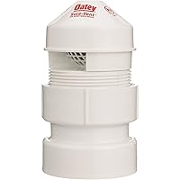 Oatey Sure-Vent 1-1/2 in.–2 in. 160 Branch, 24 Stack DFU Air Admittance Valve with White PVC Sch ...