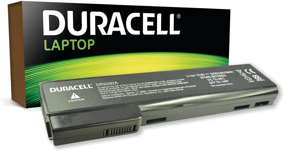 Duracell Original Laptop Battery for HP EliteBook 628668-001 - fits ...