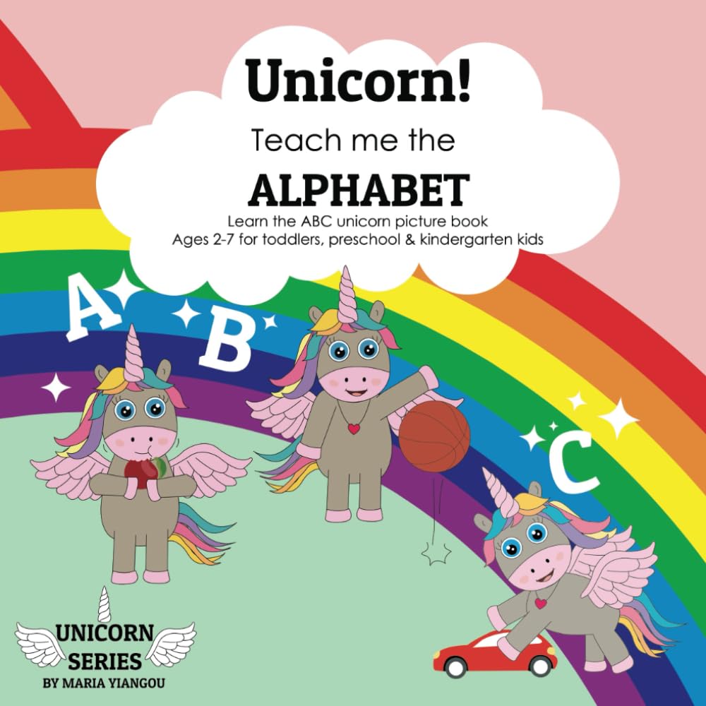 Mua Unicorn! Teach me the ALPHABET: Learn the ABC unicorn picture book ...
