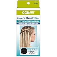 Amazon.com : Conair Waterfall Braid Maker - 7 Pcs. : Beauty & Personal Care
