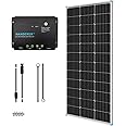Amazon.com : Renogy 100 Watt 12 Volt Solar Panel Starter Kit with 100W ...