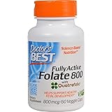 Amazon.com: Solgar Folate 1,333 mcg DFE, 100 Tablets - 800 mcg Bio-Active Metafolin - Heart ...