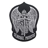 Amazon.com: St. Saint Michael Protect Us Embroidered Morale Patch ...