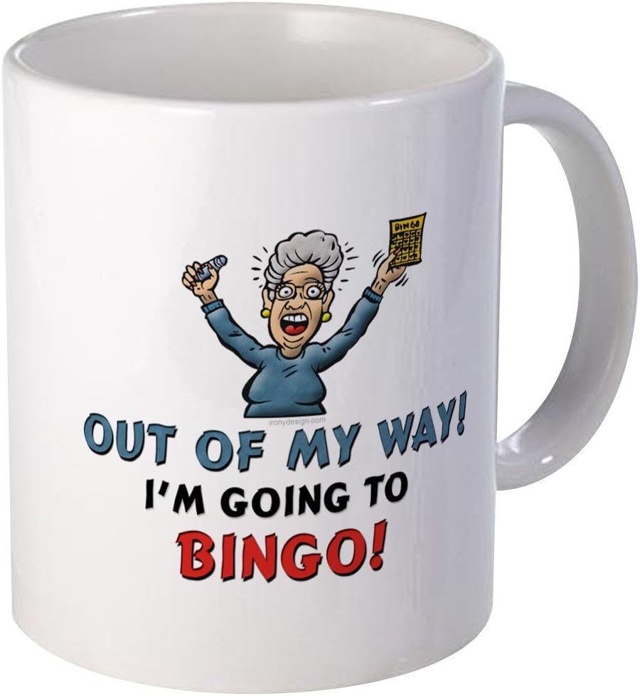 Amazon.com: CafePress BINGO!! Mug Unique Coffee Mug, Coffee Cup ...