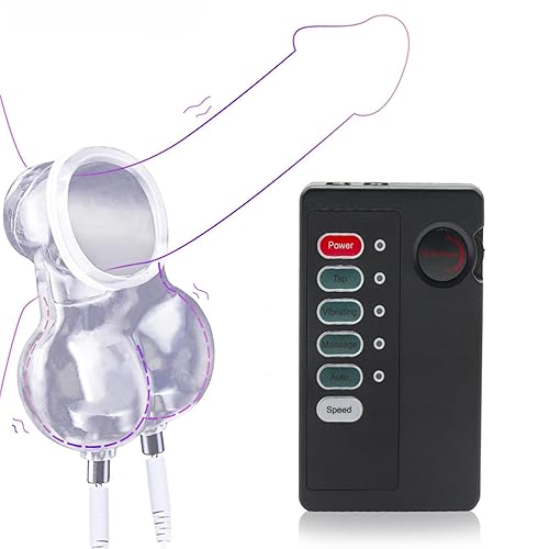 Male Electric Chastity Devices Electric Shock Scrotum Bondage with ...