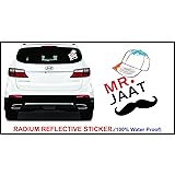 KalaKart "Jaat" Car Sticker, Car Bumper, Hood, Glass Sticker (PVC Vinyl ...