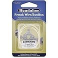 Amazon.com: Beadalon French Wire 0.7mm Silver Plated, 1-Meter