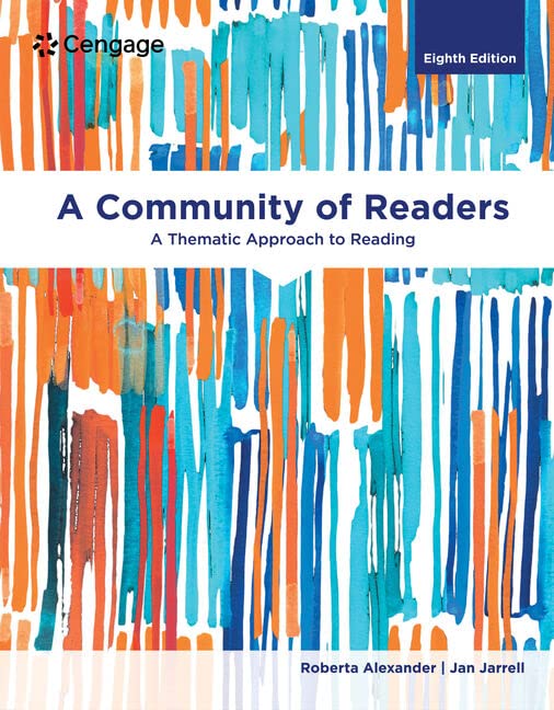 A Community of Readers: A Thematic Approach to Reading (MindTap Course ...