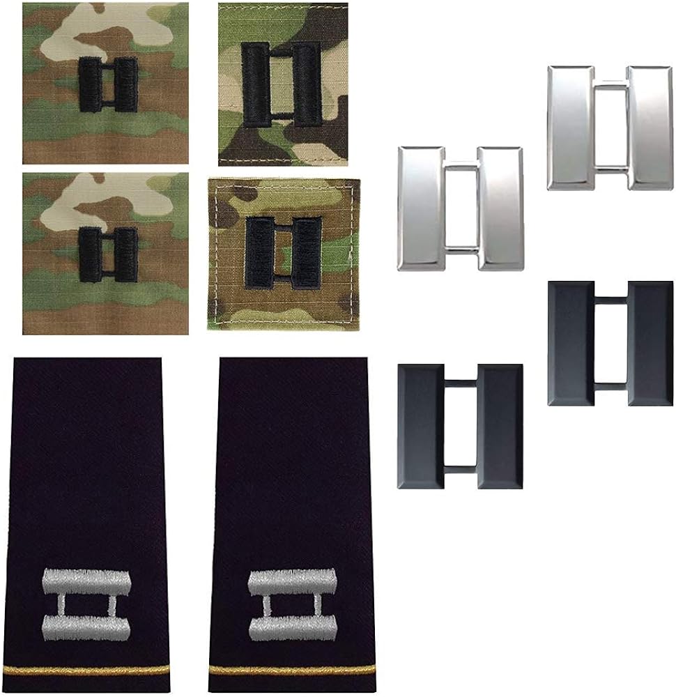 Amazon.com: US Army Captain (CPT) Rank Bundle (FEMALE): Clothing