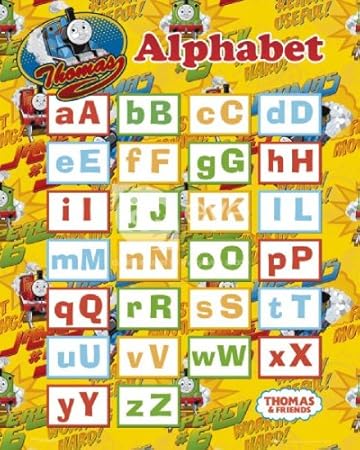 Thomas The Tank Engine And Friends Alphabet A-Z Regular Children's ...