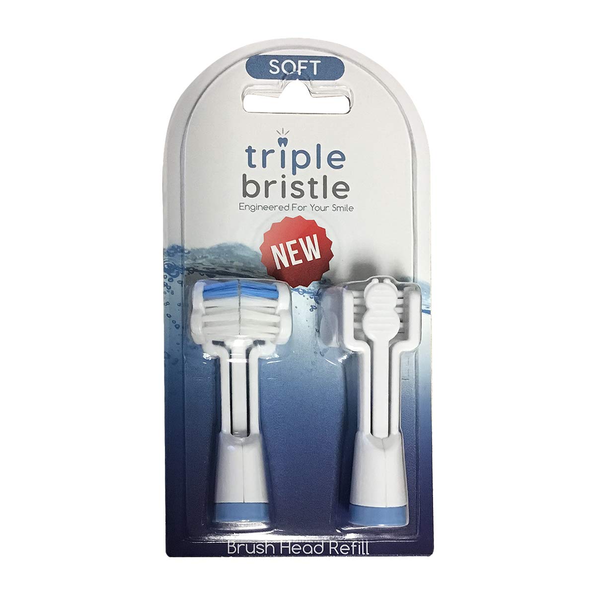 Amazon.com: Triple Bristle Sonic Duo Electric Toothbrush - Perfect for ...