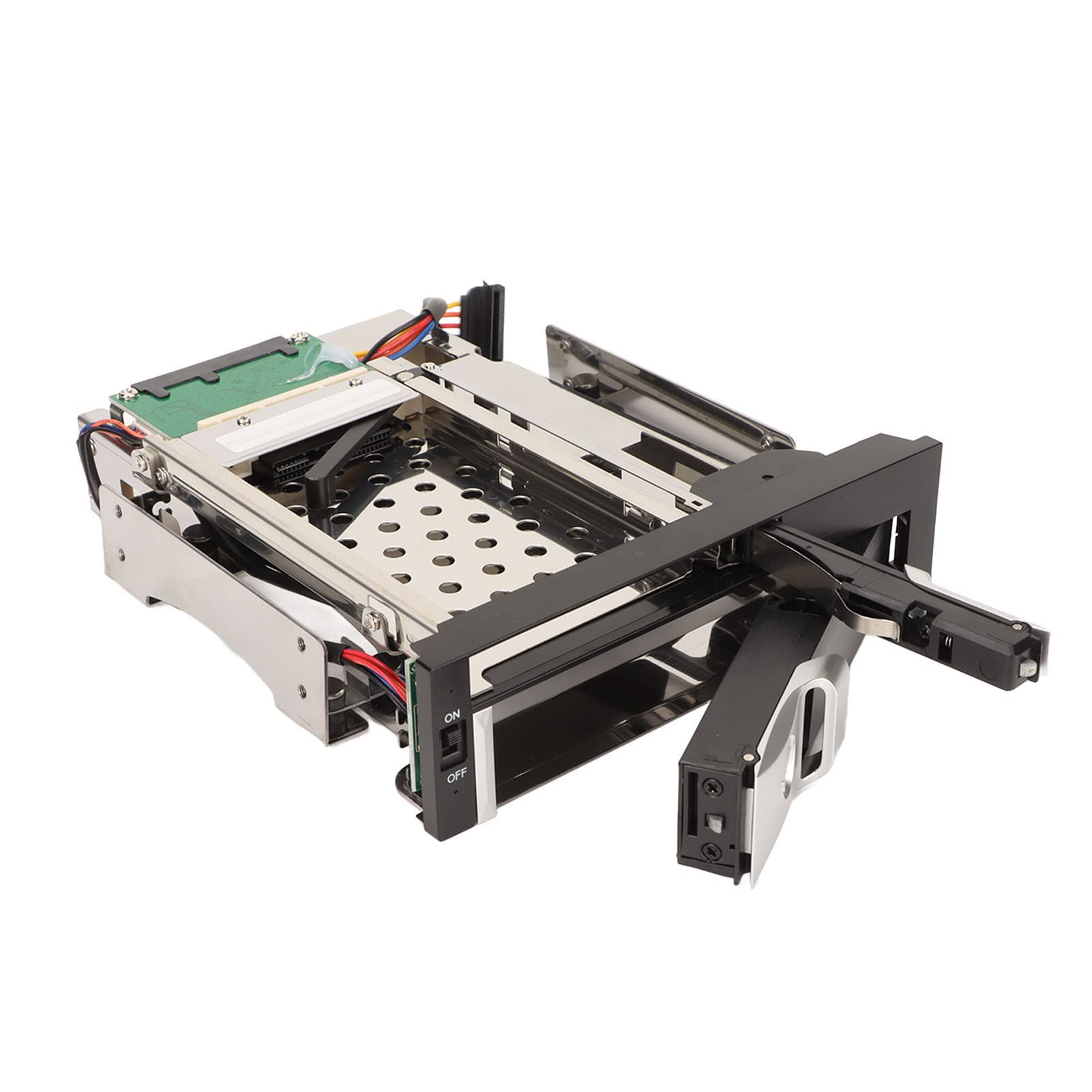 Mobile Rack Cage for 2.5" SSD & HDD, Bay SATA III HDD SSD Enclosure ...