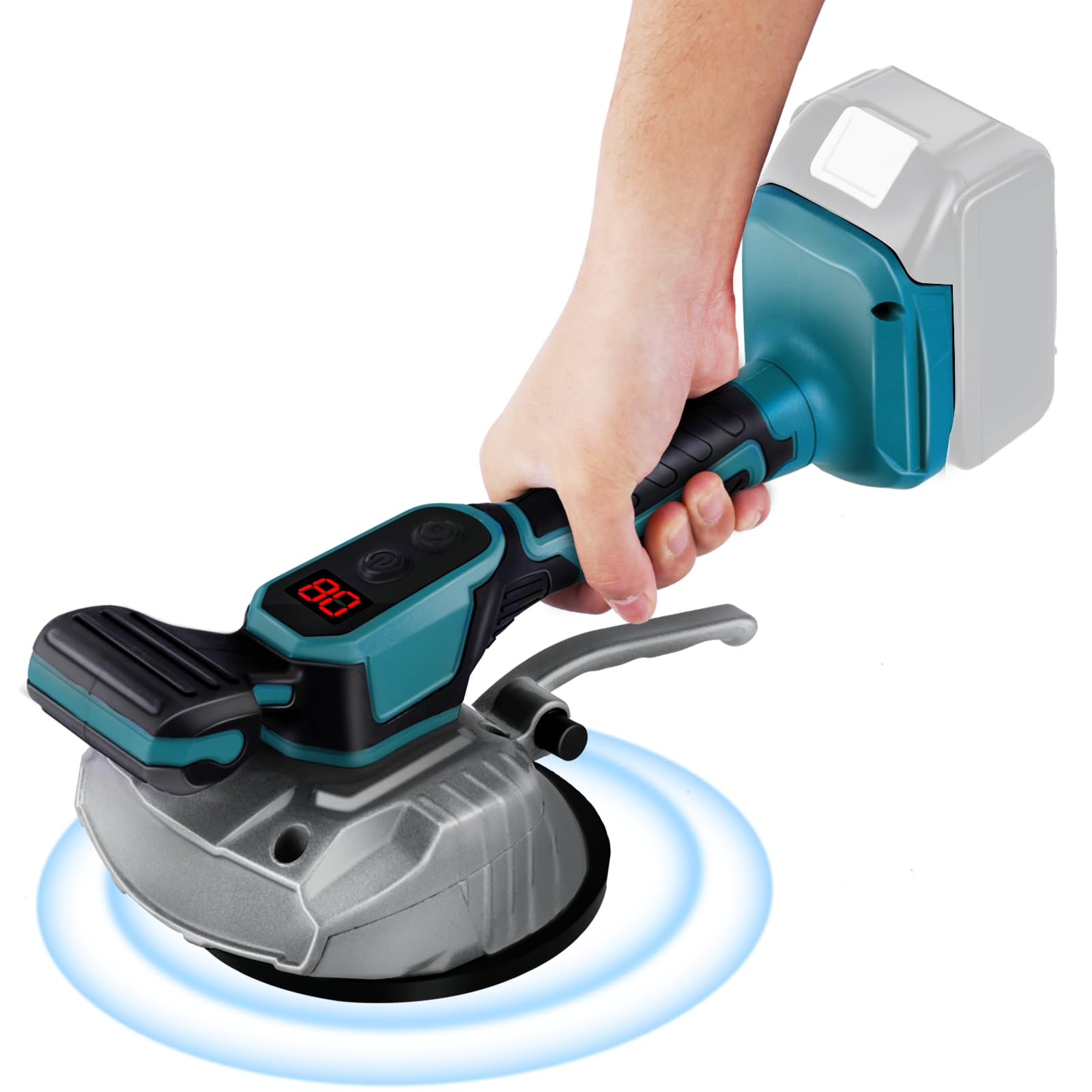 YJINGRUI Tile Vibration Leveling Machine, for Makita 18V Max Battery ...