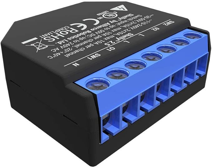 Shelly 2.5 Double Relay Switch and Roller Shutter WiFi Open Source ...