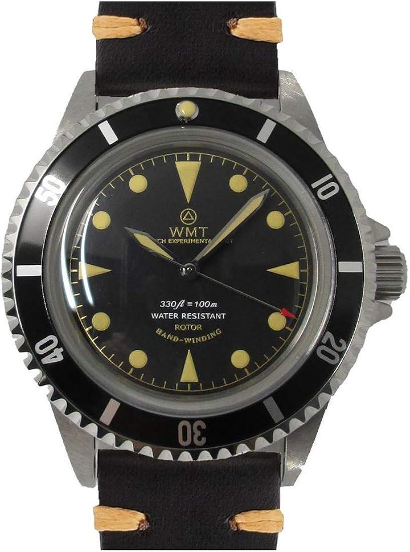 Walter Mitt Royal Marine Diver Acciaio 316L Automatico Miyota Nero ...